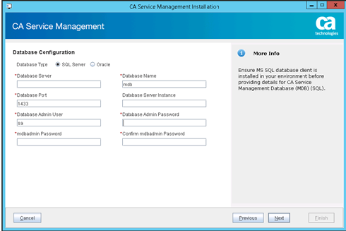 Installing ca sdm 17.1 | CA Service Management