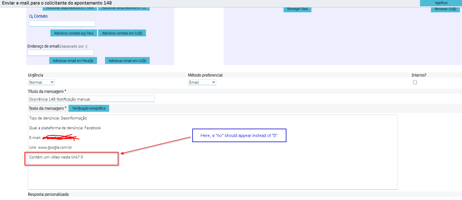 Show boolean value as "yes" or "no" | CA Service Management