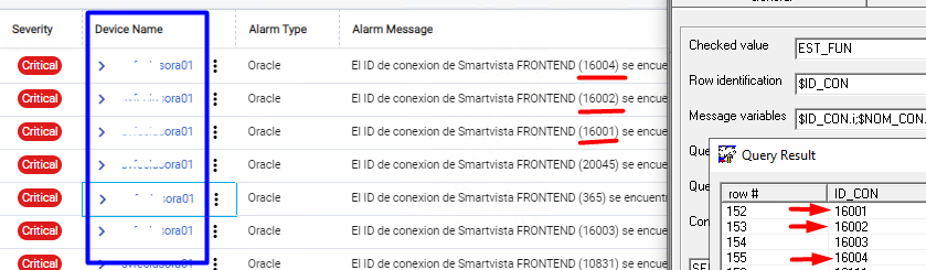 How to ID_CON data make source/hostname in oracle probe | DX Unified Infrastructure Management