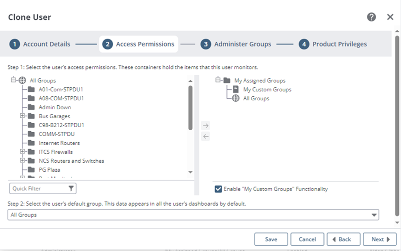 Unable to Create User account in DxNetOps PM | DX NetOps