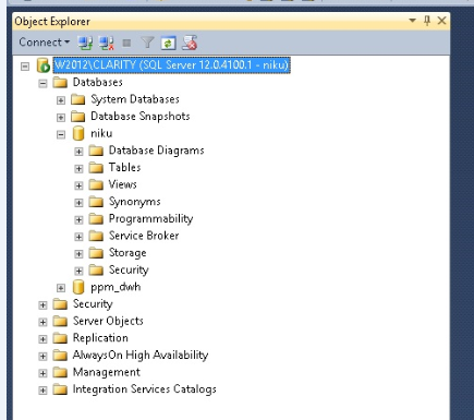 Clarity 15.6.1 Install w/SQL Server | Clarity