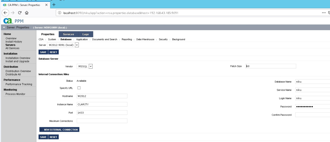 Clarity 15.6.1 Install w/SQL Server | Clarity