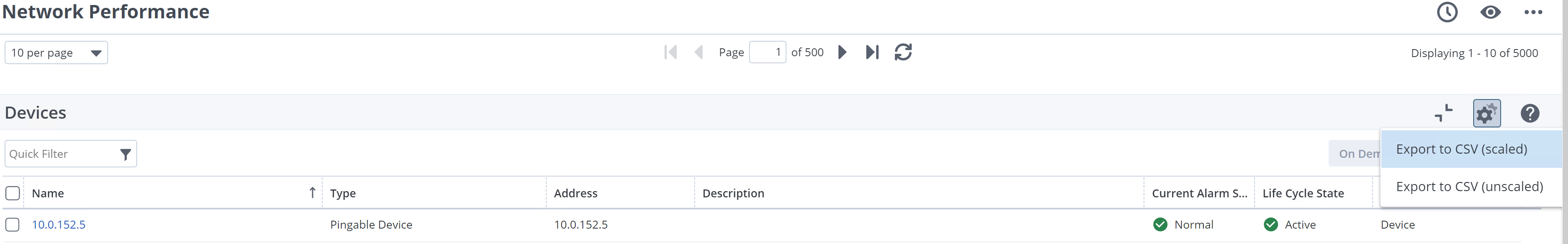 PC Alarm Views from Spectrum | DX NetOps