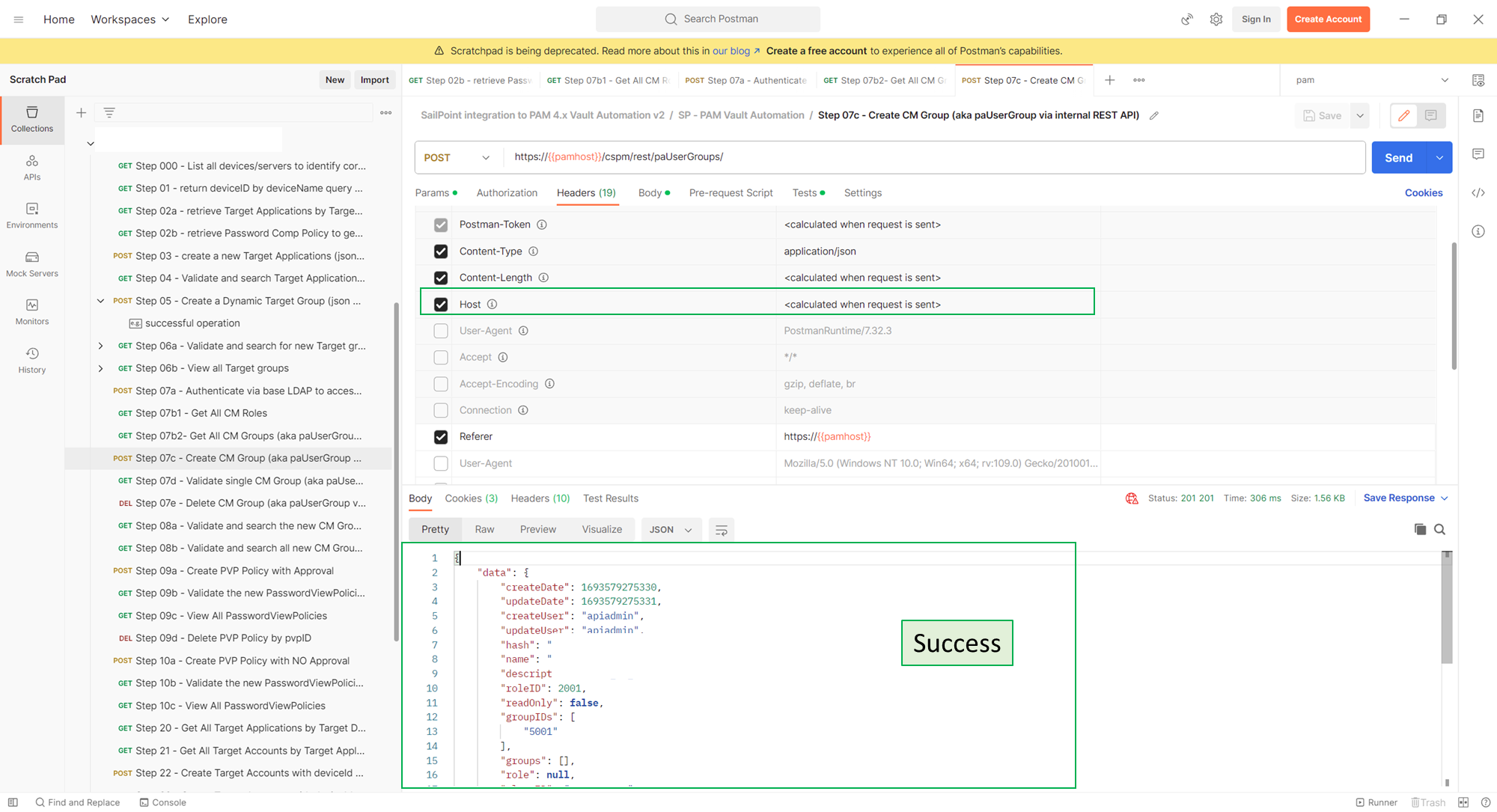 CA PAM server is starting up. Please try again later. Click here to ...