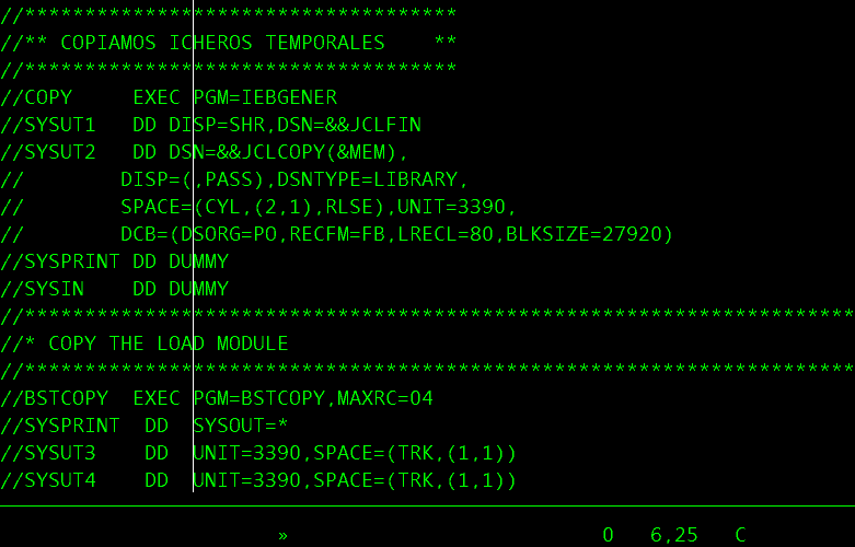 update element last stage | Endevor