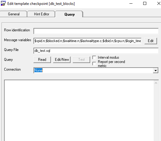 unable to save the query in sqlserver probe | DX Unified Infrastructure ...