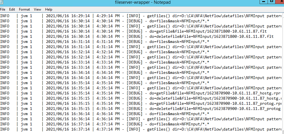 interfaces disabled on capc | DX NetOps