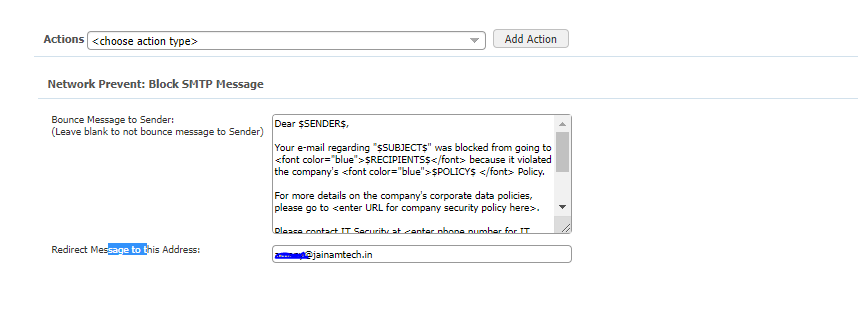 DLP Notification | Data Loss Prevention