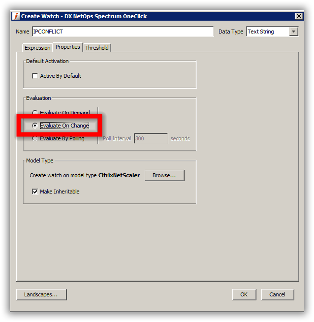 Spectrum - help with watcher for NetScaler devices | DX NetOps
