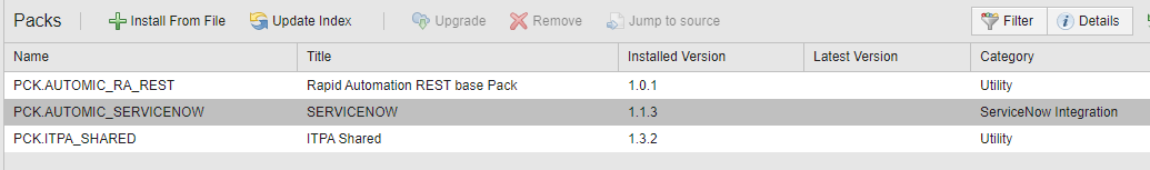 UC4 integration with ServiceNow | Automic Workload Automation