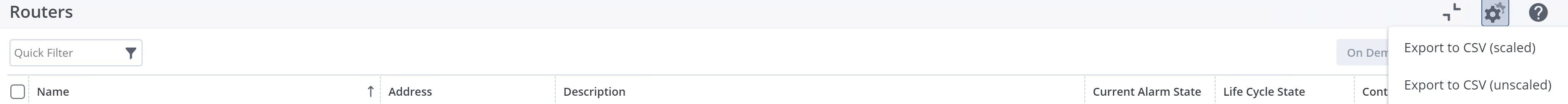PC Alarm Views from Spectrum | DX NetOps