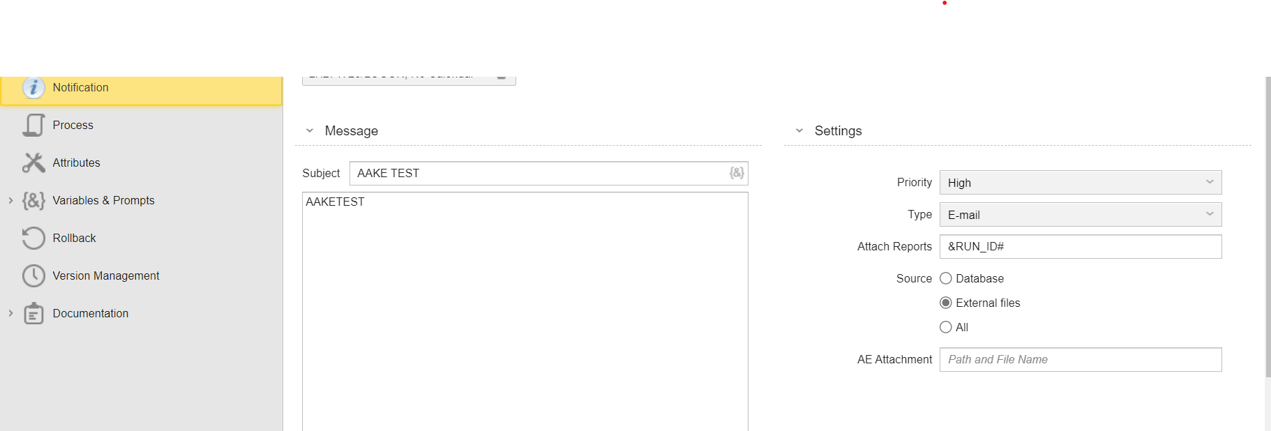 U00064019 The Automation-Engine is not configured correctly for using ...