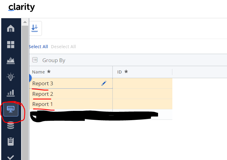 How to add individual jaspersoft reports as pages in modern ux | Clarity