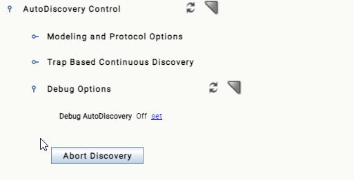 Stuckup in the Modeling while discovering the device | DX NetOps