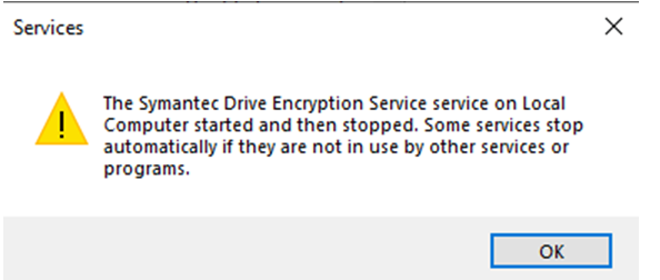Drive not detected by Symantec Endpoint Encryption | Symantec PGP ...