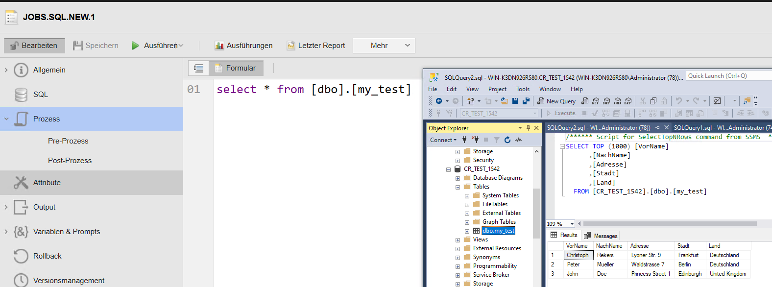 Save Output File As Excel File Of SQL Query Automic Workload Automation