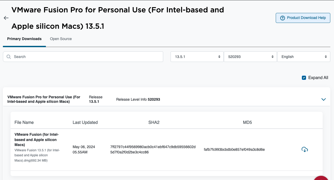 Downloading VMWare Workstation Purchased 3 Months Ago... | Broadcom Customer Care