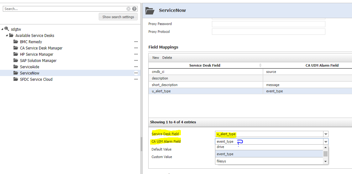 I need information for integrate DX UIM with ServiceNow. Can you help ...