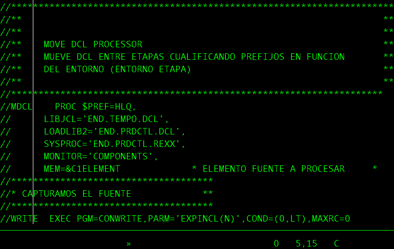 update element last stage | Endevor