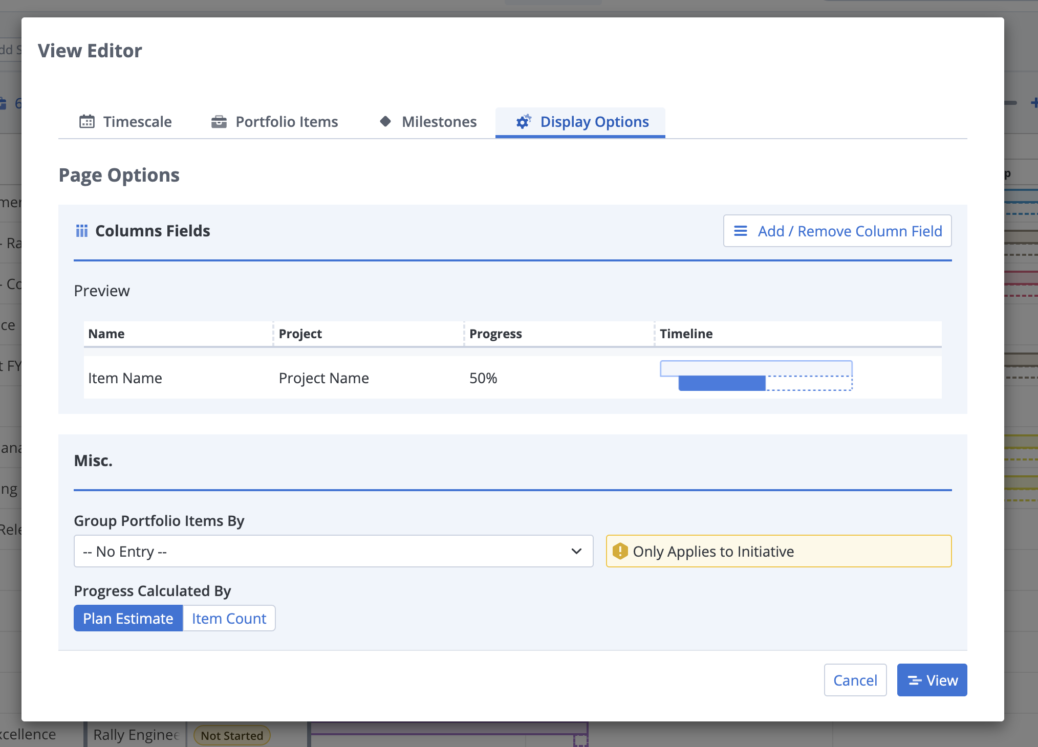 Rally Product Update - New Timeline Options | Rally Software