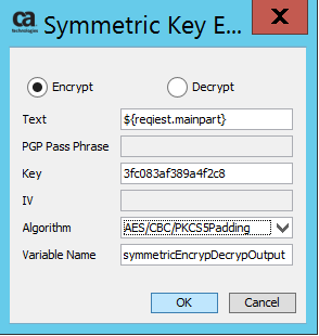 Requirement tactical assertion which can help us to encrypt and decrypt the data | Layer7 API ...