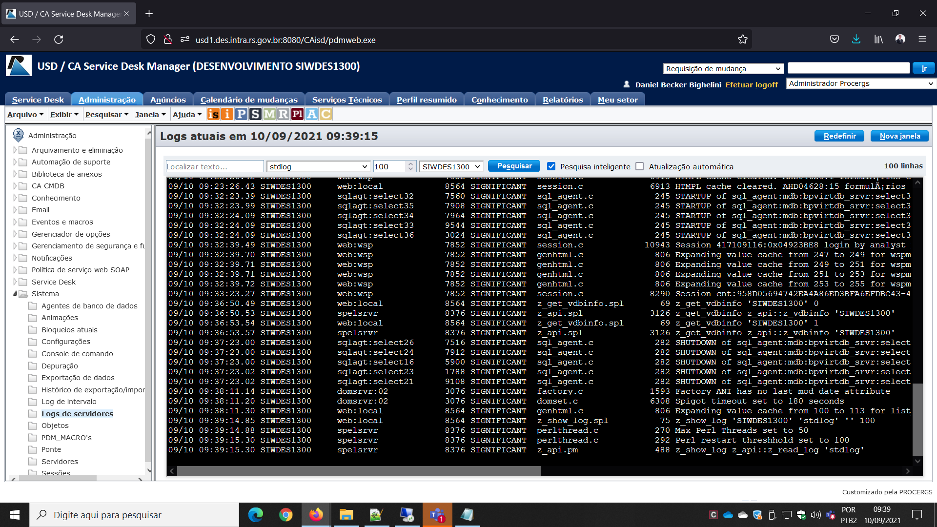 Spel x SQL | CA Service Management