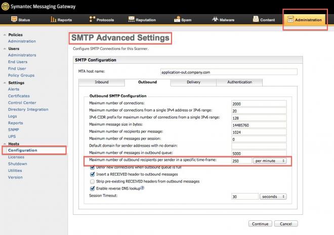 Messaging Gateway - Symantec Enterprise