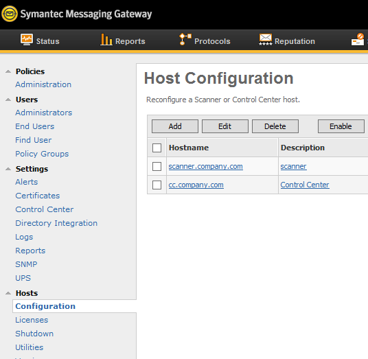 Messaging Gateway - Symantec Enterprise