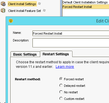 Silent setup.exe install will not reboot automatically | Endpoint ...