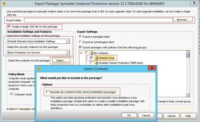 SEP Client for VDI clients | Endpoint Protection