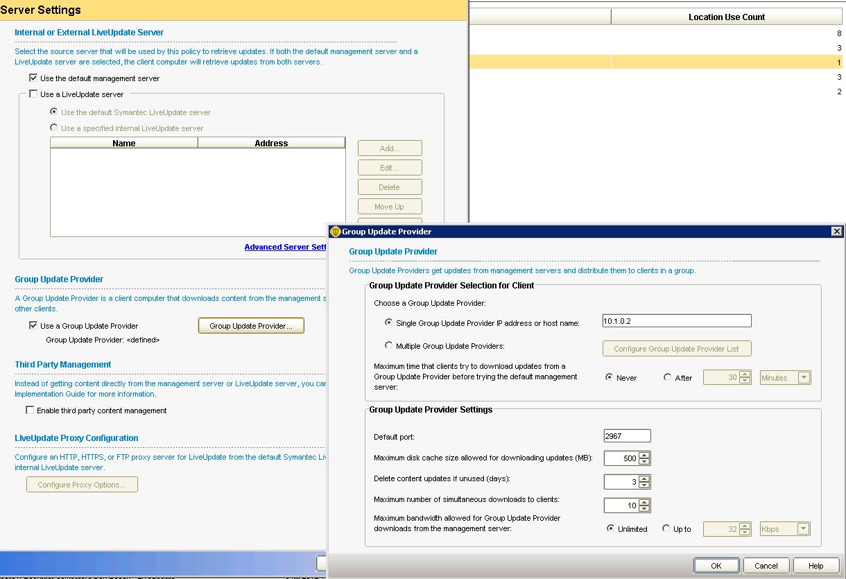 How to set a SEP Client as GUP | Endpoint Protection