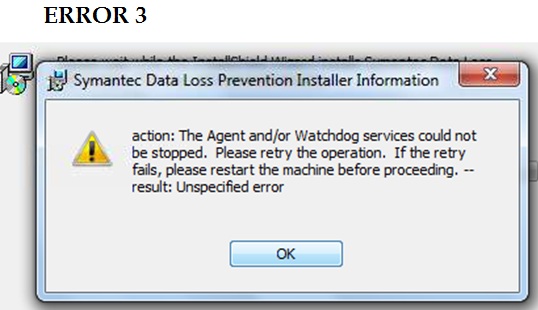 Unable to uninstall Symantec DLP | Data Loss Prevention