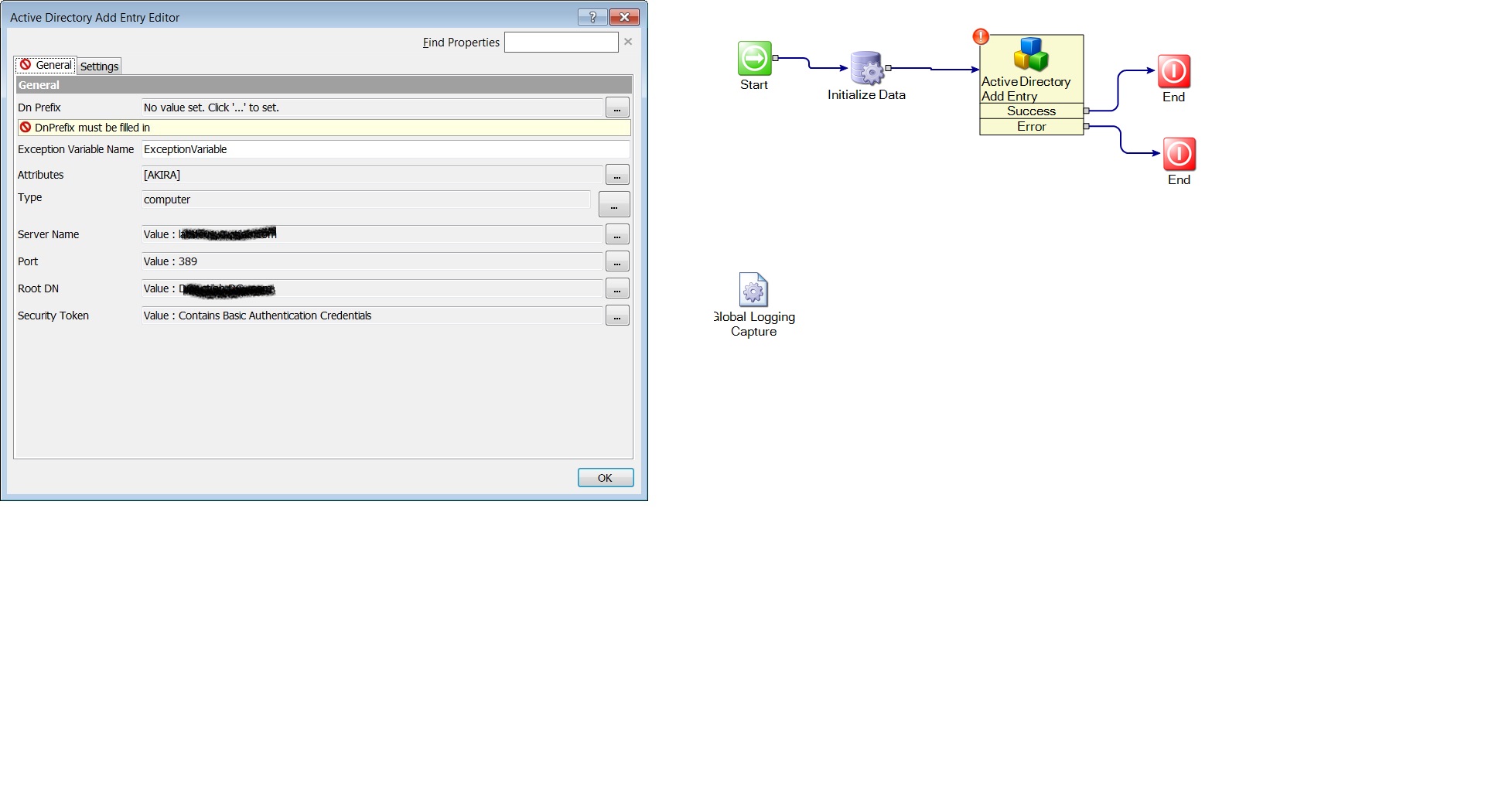 Adding Entry into Active Directory using LDAP Add Entry | IT Management Suite