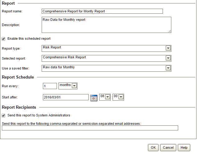 SEPM Scheduled report fails with a filter | Endpoint Protection