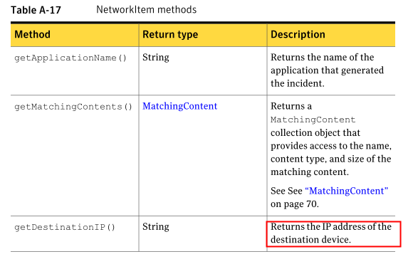 DLP 15.0 endpoint flexresponse syntax to get "device instance id ...