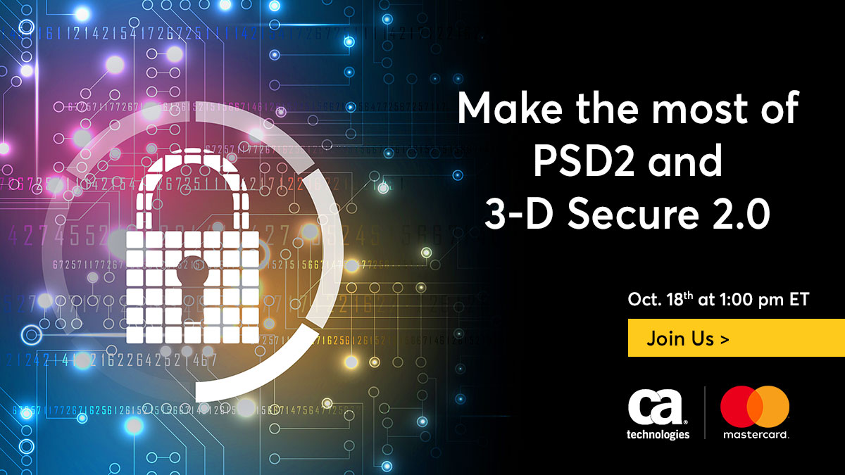 LIVE Update on PSD2 & 3-D Secure 2.0 - Hosted by PYMNTS.com - Groups