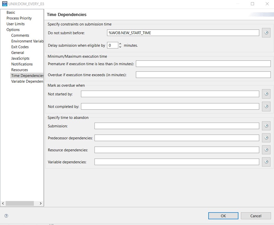 How to set/use variable for Do not submit before field on job | ESP ...