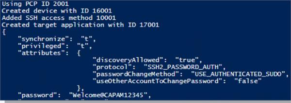 PAM REST API - using synchronize = 't' and password ='_generate_pass_' together | Symantec ...