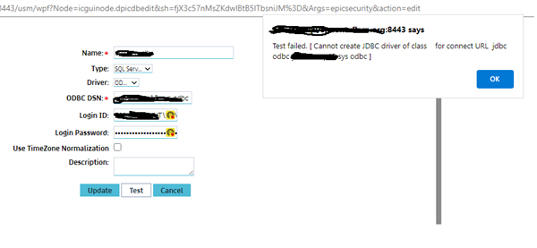 Creating a remote server Data Source in Service Catalog for using in Report Query Builder | CA ...