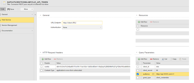 Connexion API REST, JWEB,postman : not the same result | Automic Workload Automation