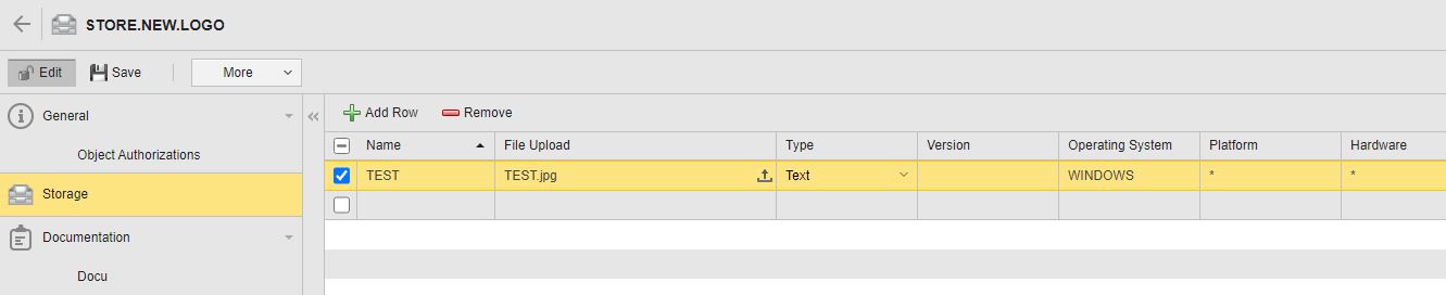 STORE OBJECT | Automic Workload Automation