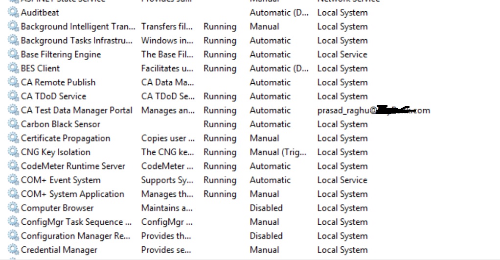 Triggering python script from CA TDM Portal (tile) | Test Data Manager