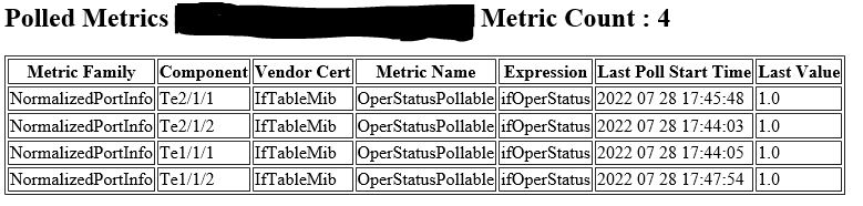 SNMPCollector probe | DX Unified Infrastructure Management