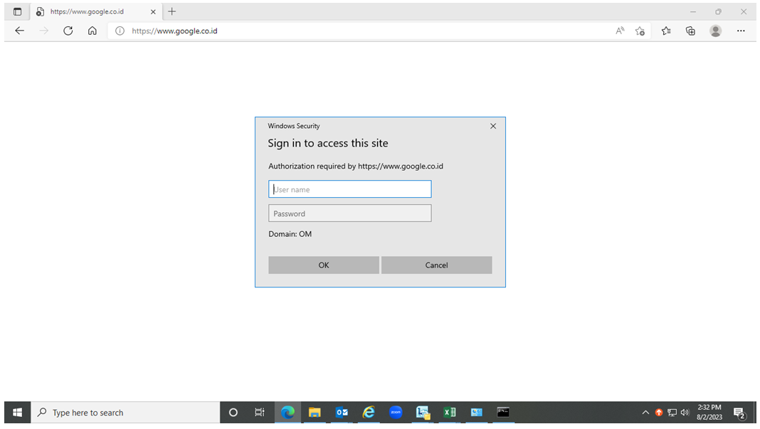 Authentication pop up appears after upgrading ProxySG to 7.3 | ProxySG & Advanced Secure Gateway