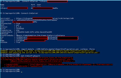 Power On SRM Protected VM | PowerCLI