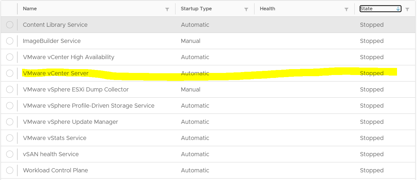 vcentre log in issue : [500] An error occurred while fetching identity providers | VMware vSphere