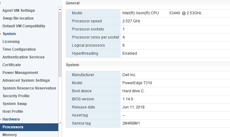 ESXI Problem Hyperthreading unmitigated | VMware vSphere