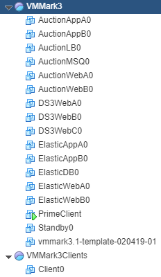 Provision fails with "unable to create VM" | VMmark