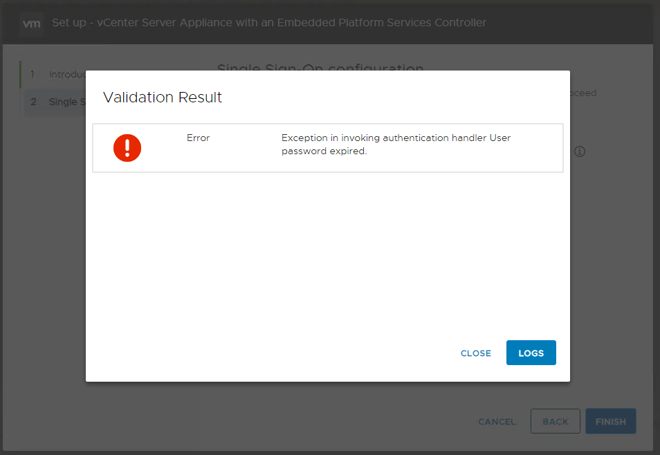 SSO problem on VAMI after relocate vcenter to a new host | VMware vSphere