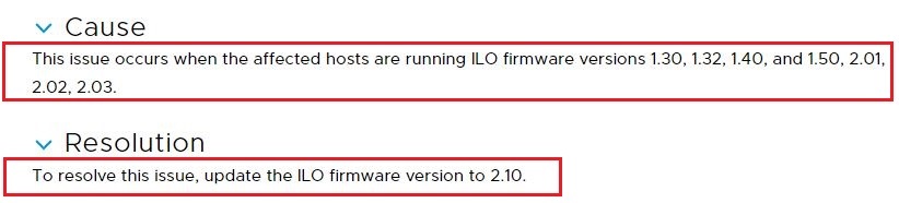 PSOD Error Code start: 0x41800cc00000 | VMware vSphere